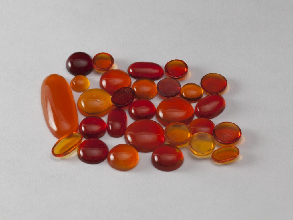 20ct Dark-Colored Mexican Jelly Opal Parcel (MOL125) - Gems By Gerald