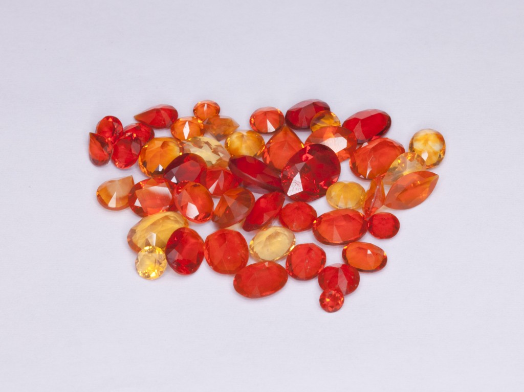 20ct Faceted Mexican Jelly Opal Parcel (MOL132) - Gems By Gerald