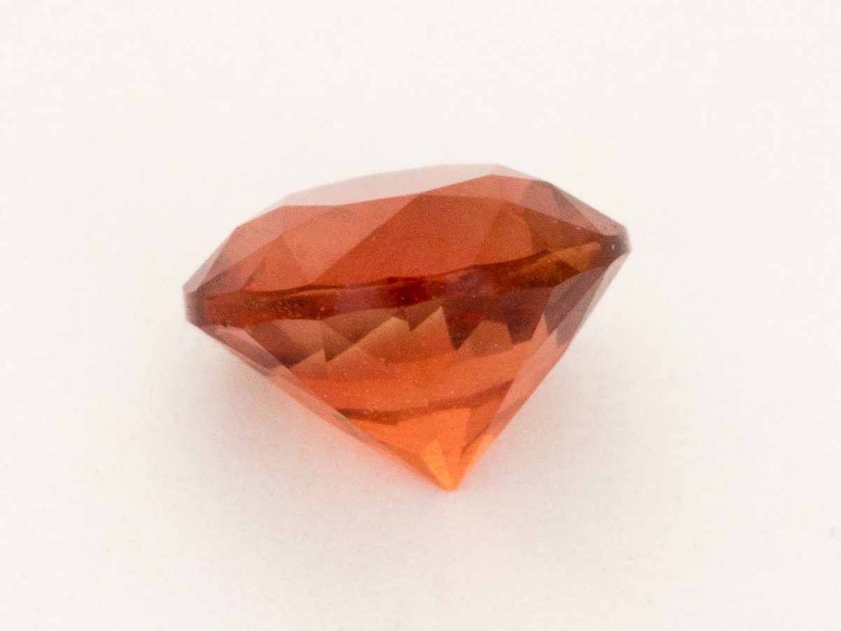 0.95ct Red Round Sunstone (S2497) - Gems By Gerald